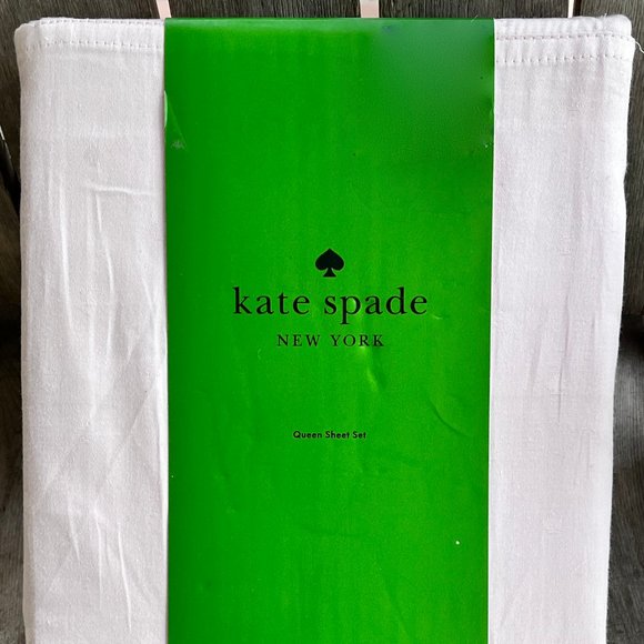 kate spade | Bedding | Kate Spade Soft Pink Queen Size Sheet Set Subtle ...